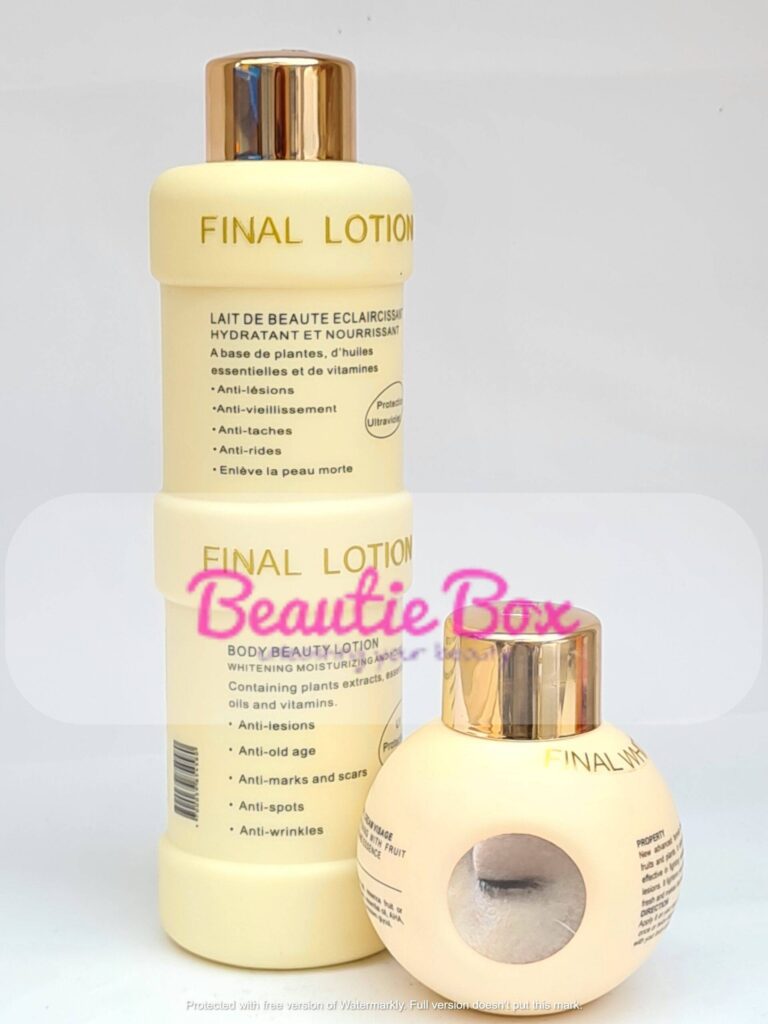 Buy Final White Lotion And Face Cream 2pcs - Beautiebox