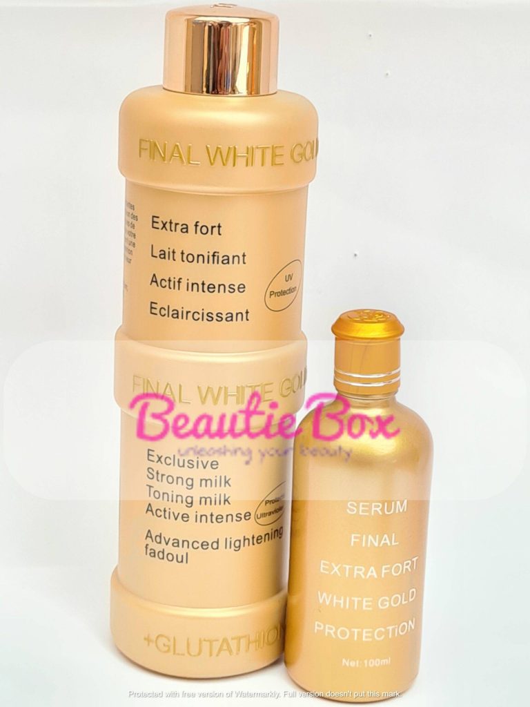 Buy Final White Gold Serum And Lotion 2pc - Beautiebox