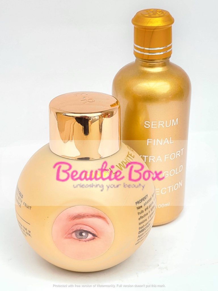 Buy Final White Gold Serum & Face Cream 2pcs - Beautiebox