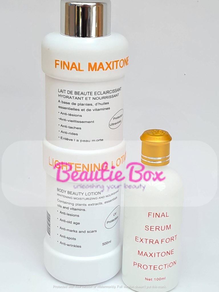 Buy Final Maxitone White Lotion And Serum 2pcs - Beautiebox