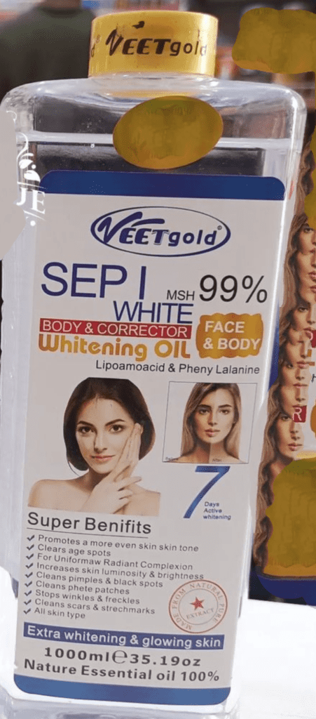 Buy Veetgold Sepi White Face And Body Lightening Oil Beautiebox