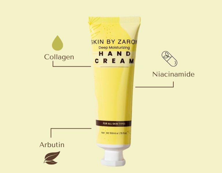 Skin by Zaron Moisturizing Hand Cream with Niacinamide, Collagen and ...