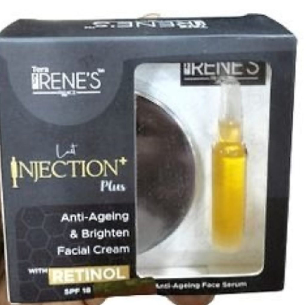 Tera Irene’s lait injection PLUS anti-aging & brightening face cream ...