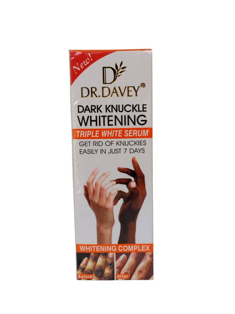 Buy Dr Davey Dark knuckles Whitening Serum, Triple Action - Beautiebox