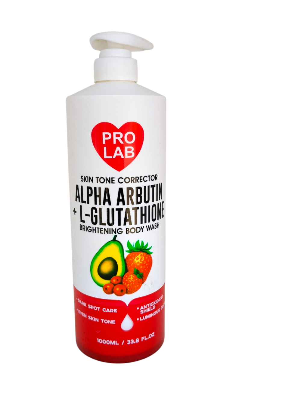Buy PRO LAB Alpha Arbutin + L Glutathione Brightening Body Wash 1000ml ...